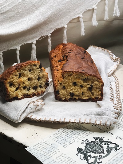 Cake aux pépites de chocolat diététique - Jade Fontaine Diététicienne